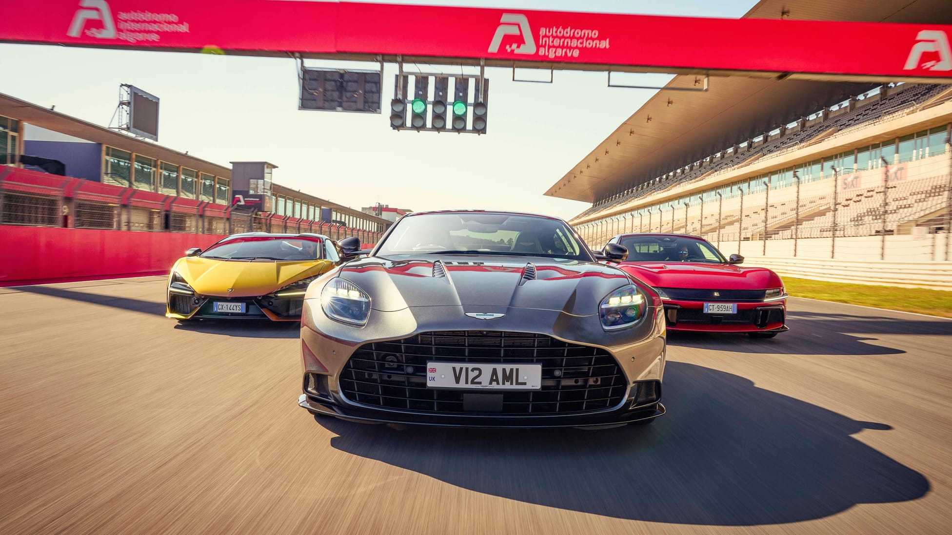 V12 for victory: Aston Martin Vanquish vs Ferrari 12Cilindri vs Lamborghini Revuelto | Top Gear